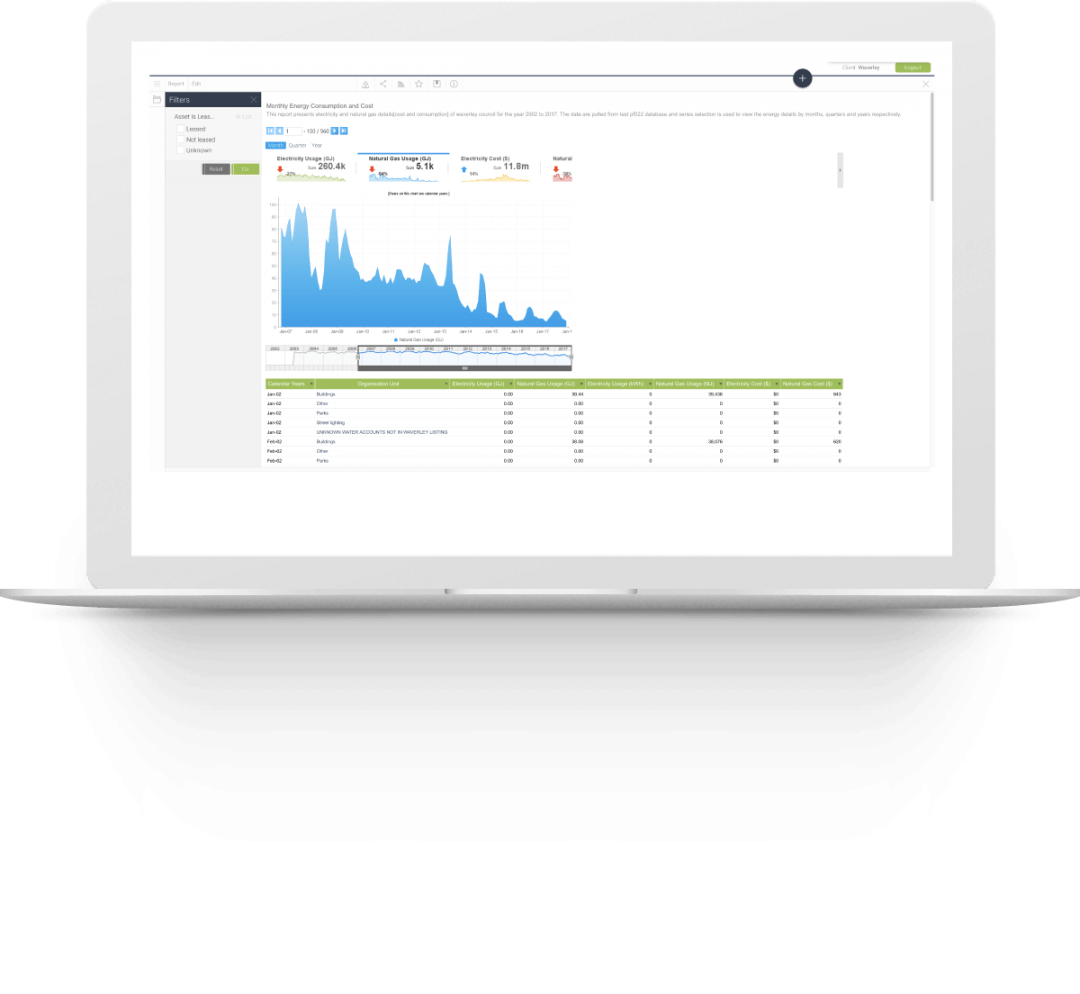 Energy Efficiency Software - What We Offer - Azility